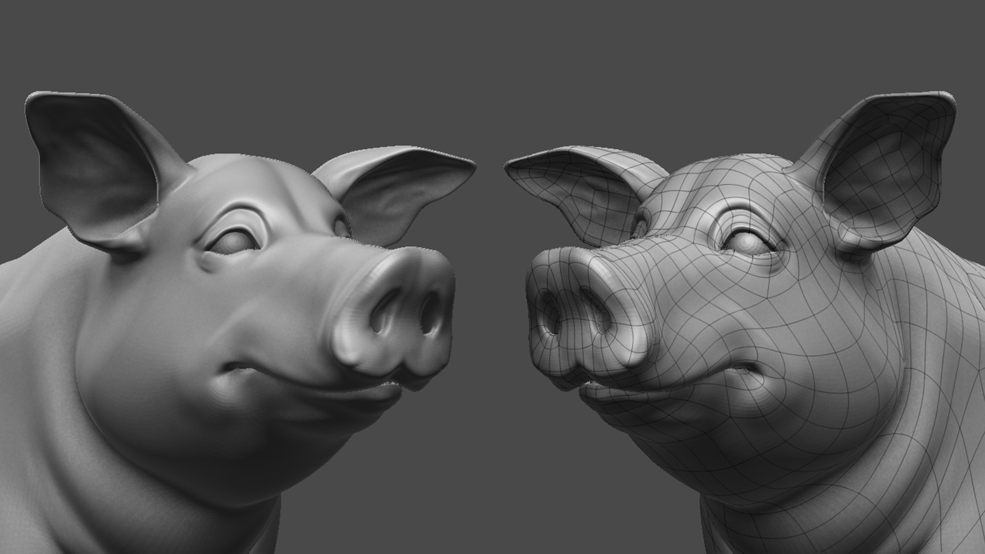 3D Pig - TurboSquid 2071298