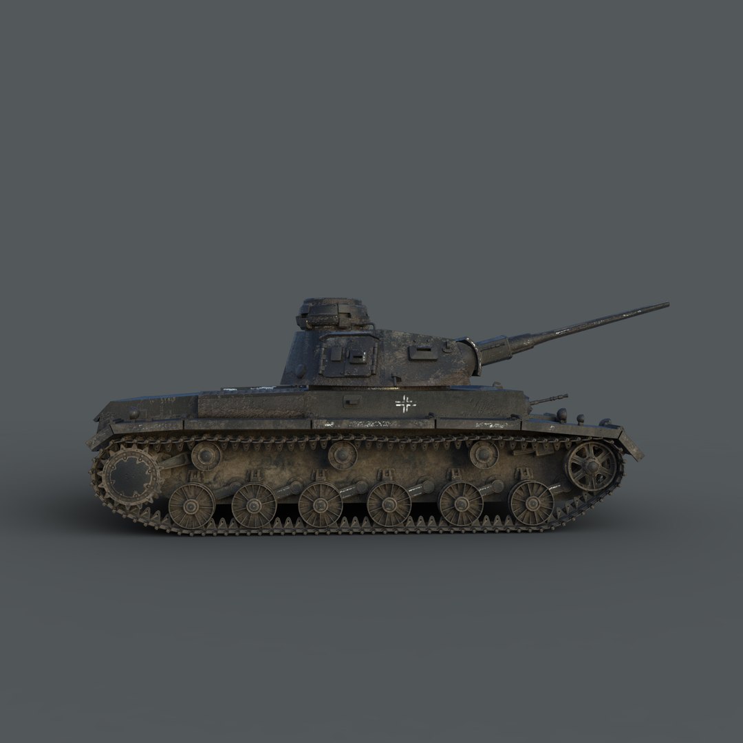 Tank 3D Model - TurboSquid 1594819
