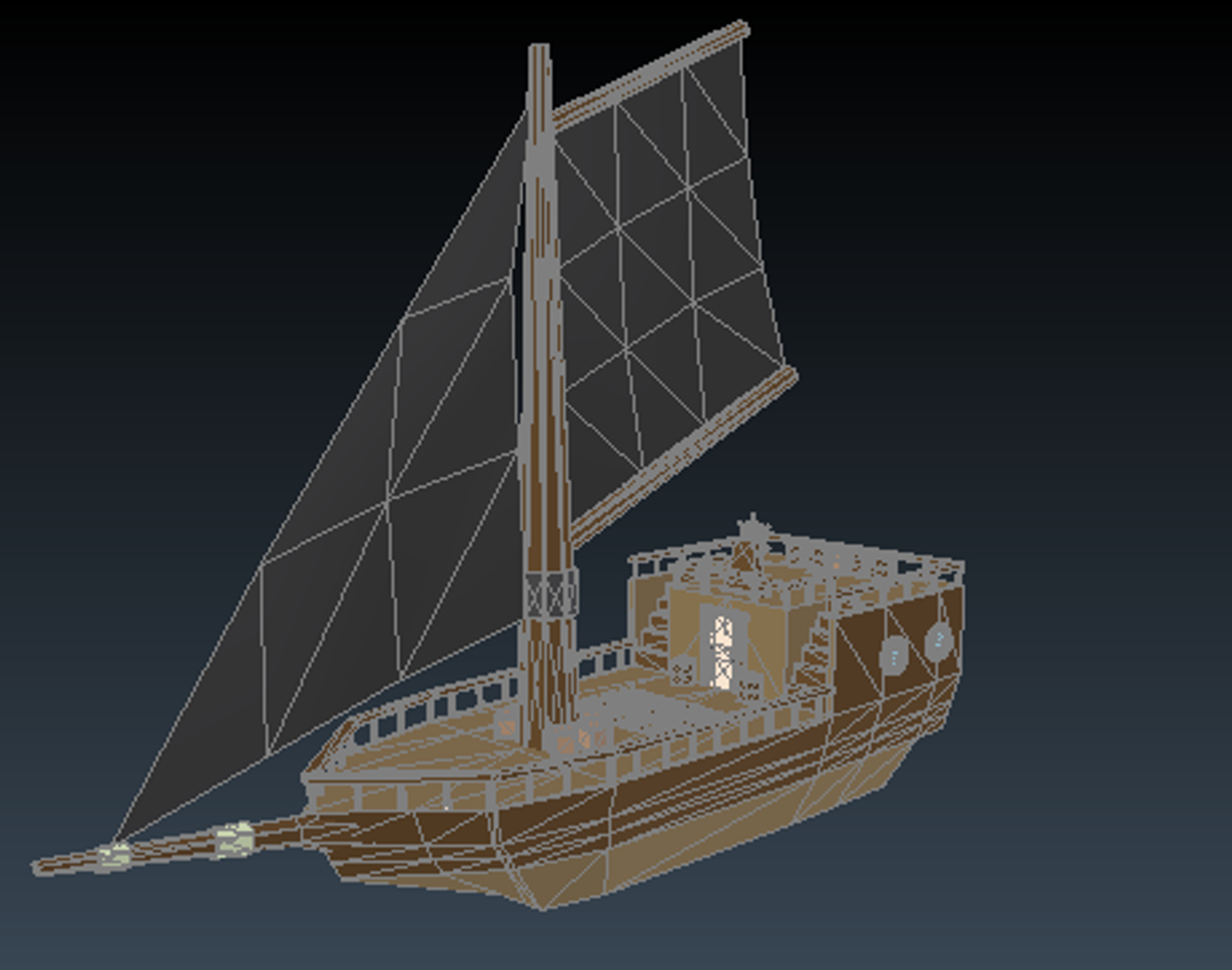 modelo 3d Barco pirata gratis - TurboSquid 1266441