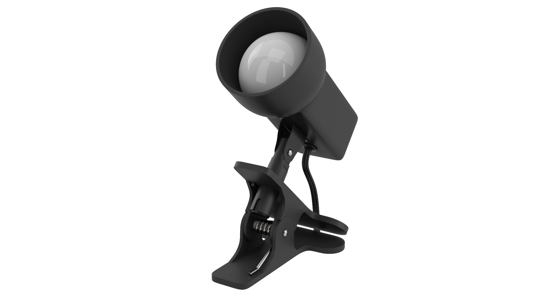 Portable Clamp Lamp 3D model - TurboSquid 1819080