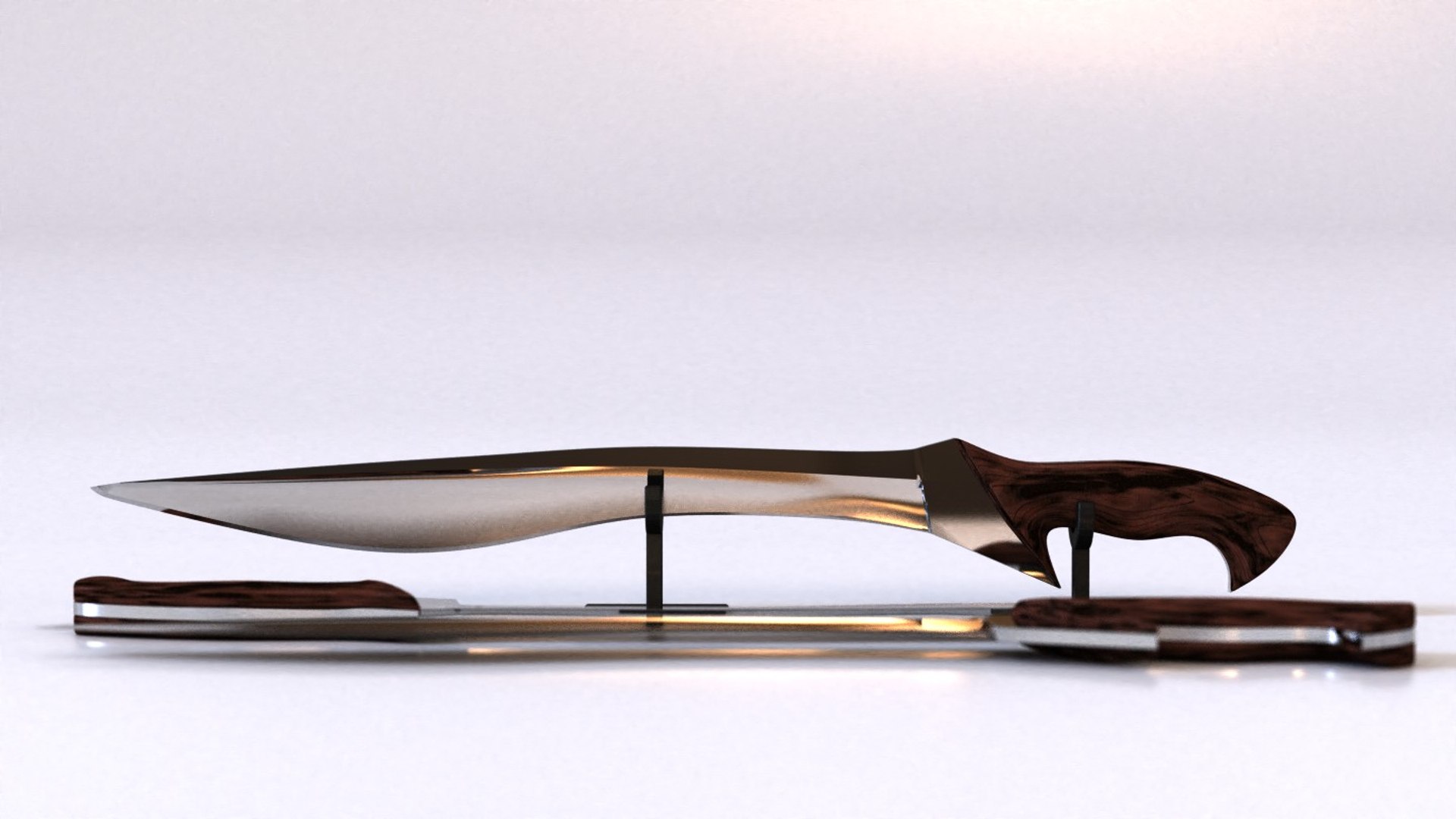 Kopis Khopis Sword 3d Blend