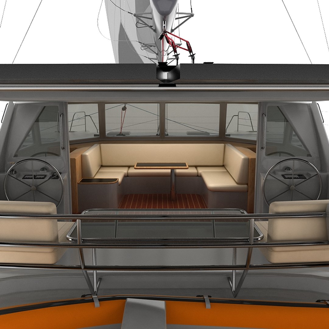 3d Model Seawind 1160 Catamaran