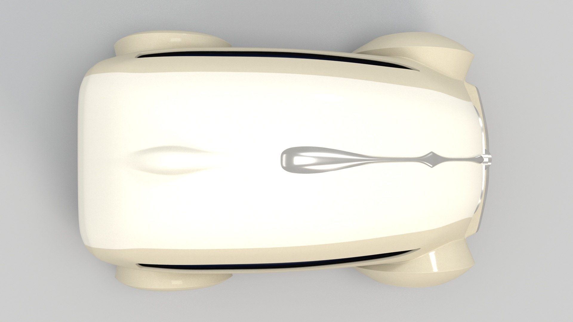 Sci Fi Concept Car Beige Model - TurboSquid 2171321