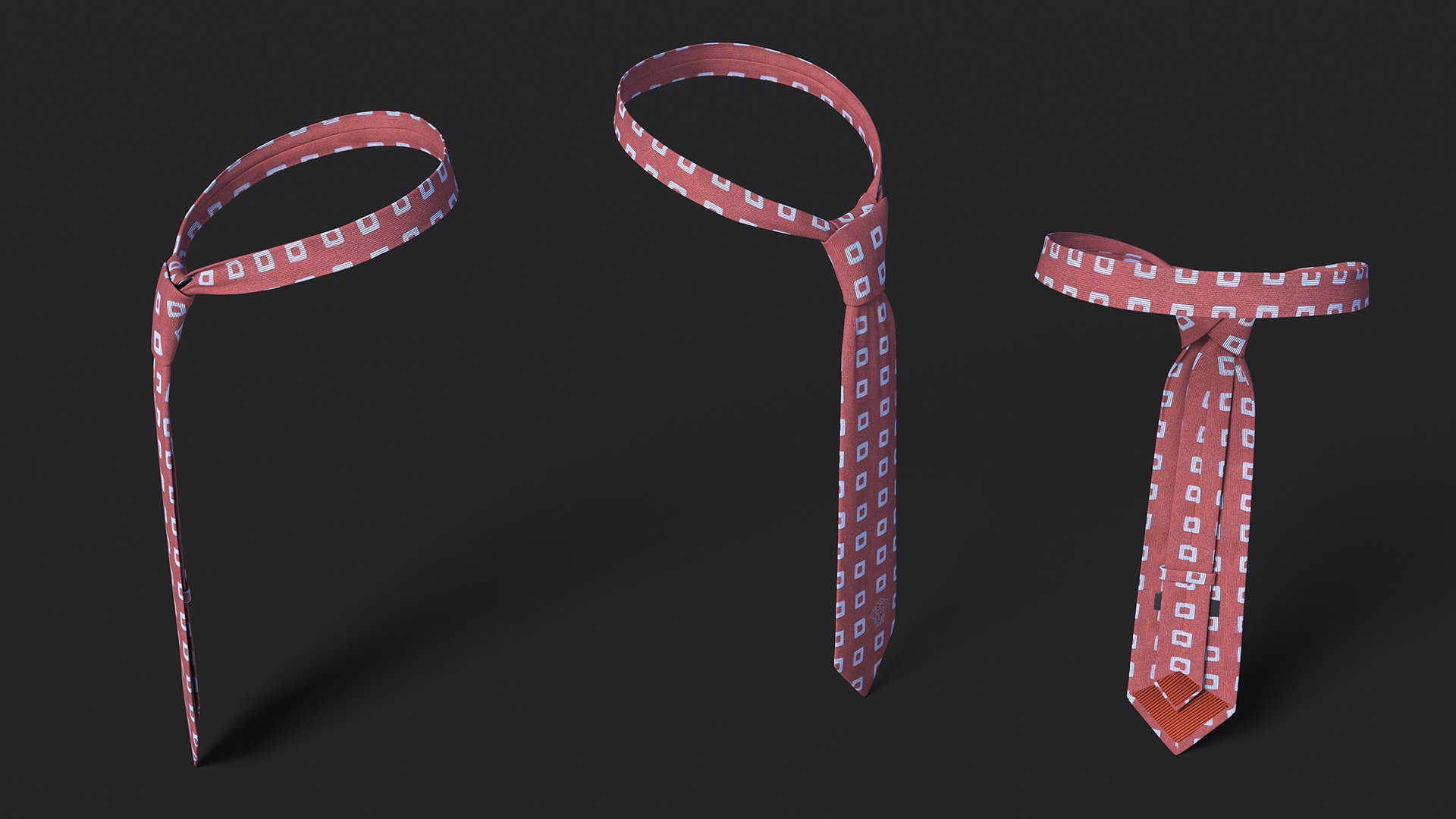 3D Patterned Necktie Model - TurboSquid 2194042