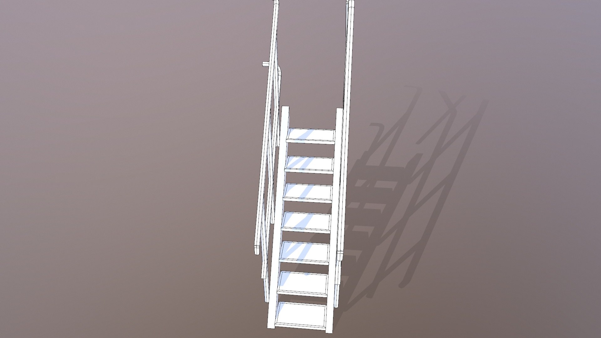 Stair Case 3D - TurboSquid 2288876