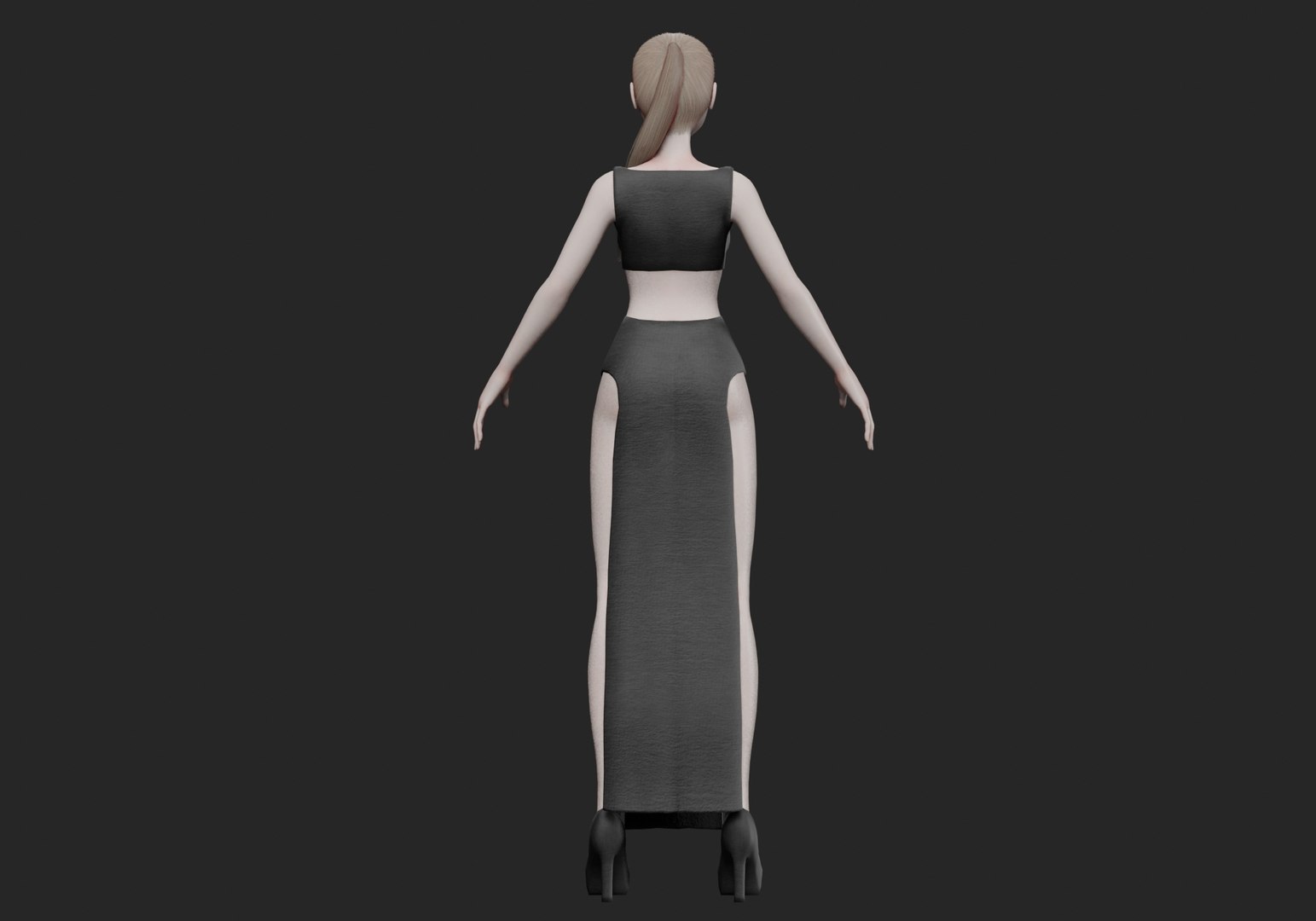 Beautiful Basic Girl V20086 3D Model - TurboSquid 2272515