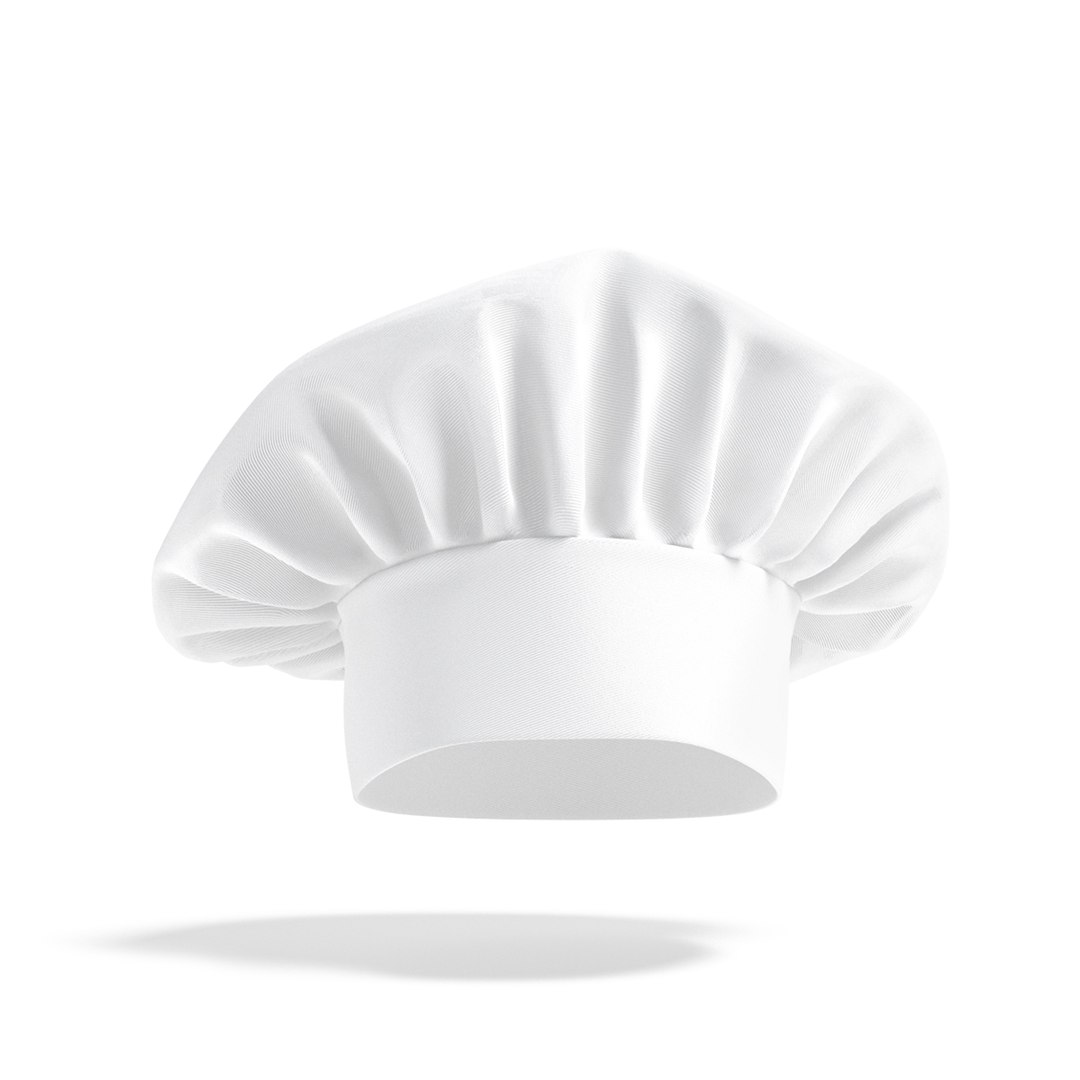3D Chef Hat Model - TurboSquid 1773305