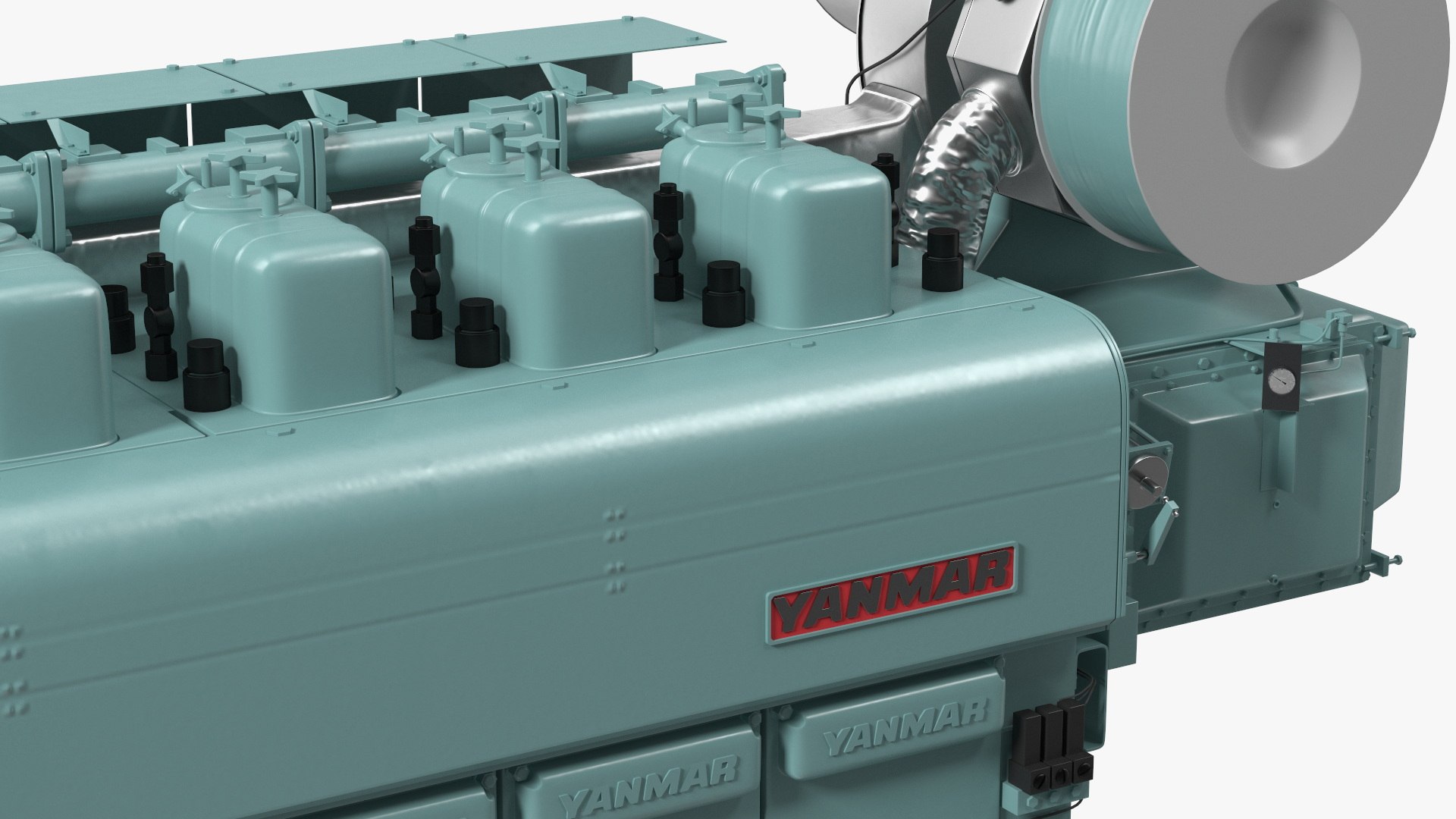 Engine Yanmar 6EY26W 3D Model - TurboSquid 2273065