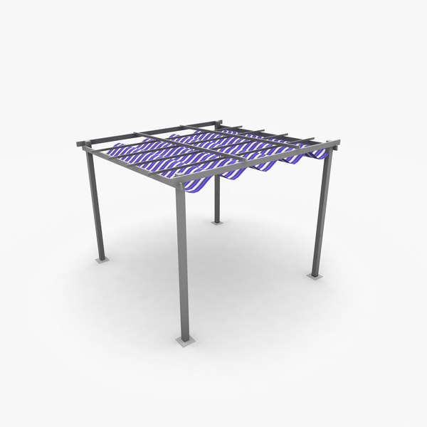 3d model pergola