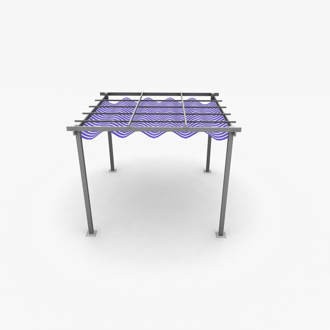 3d Model Pergola