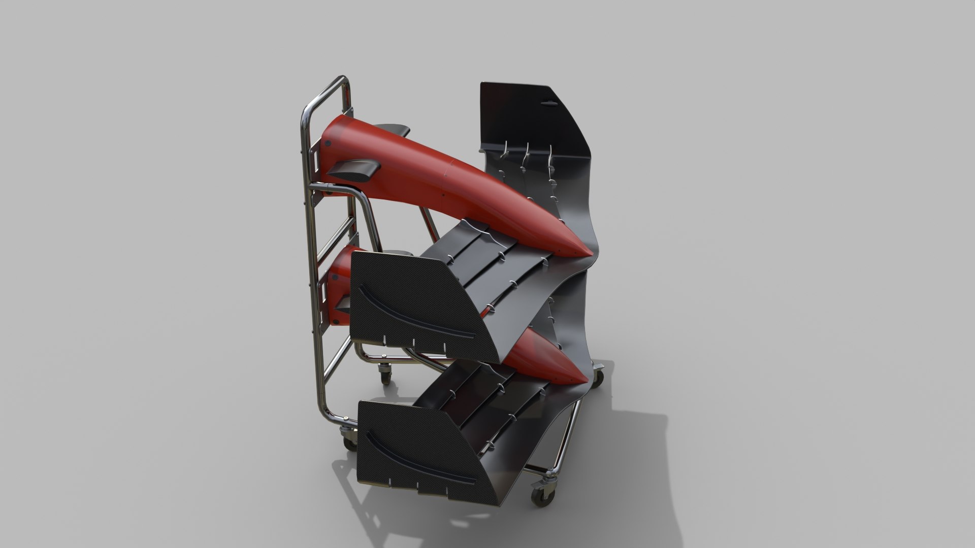 OW Front Wing Stand 1 With Wings Model - TurboSquid 2334791