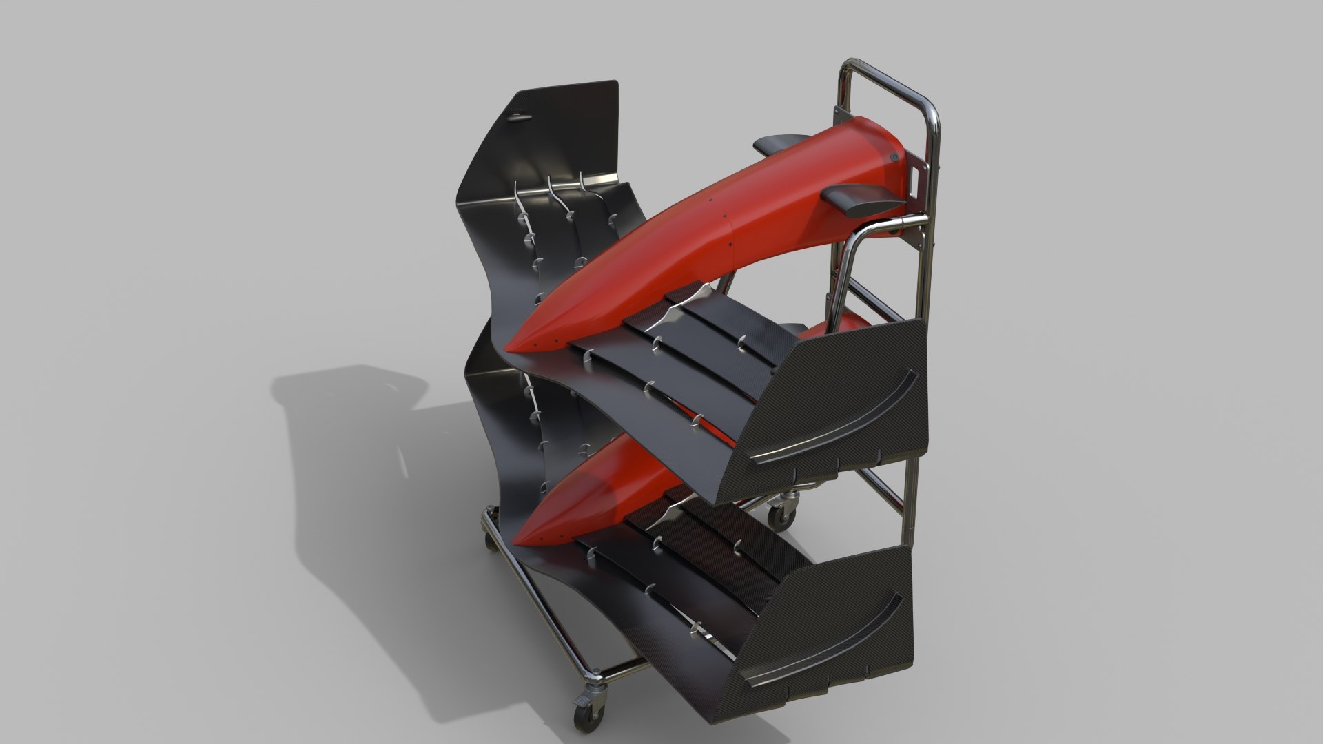 OW Front Wing Stand 1 With Wings Model - TurboSquid 2334791