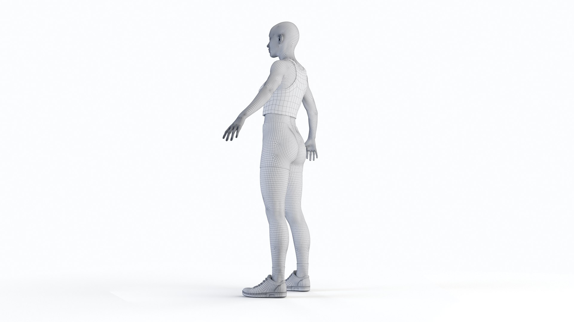 Female Yoga Clothing 3D Model - TurboSquid 2165314