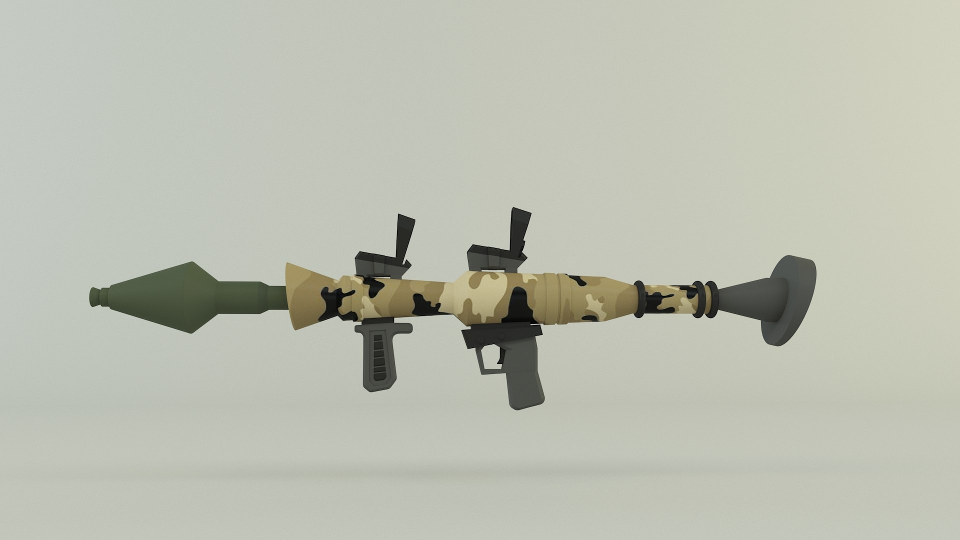 3D Rocket Weapon 3D Model - TurboSquid 2224628