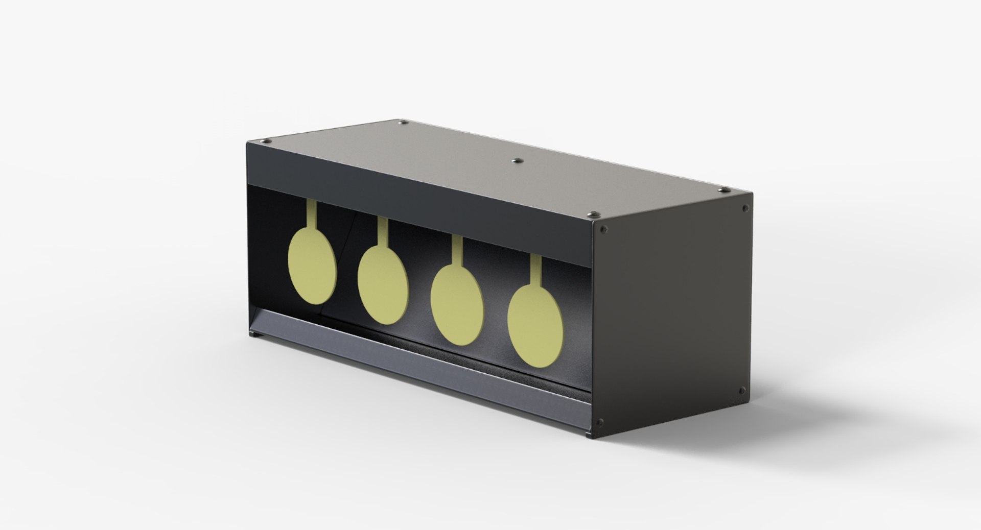 3D airgun target trap model - TurboSquid 1347563