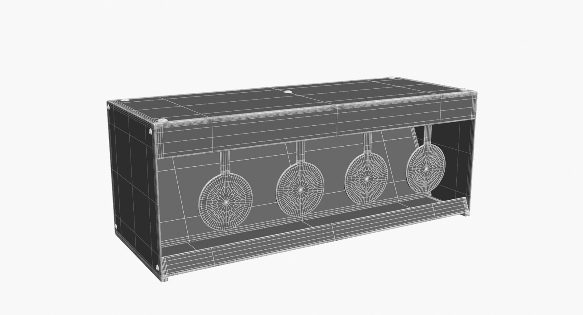 3D airgun target trap model - TurboSquid 1347563