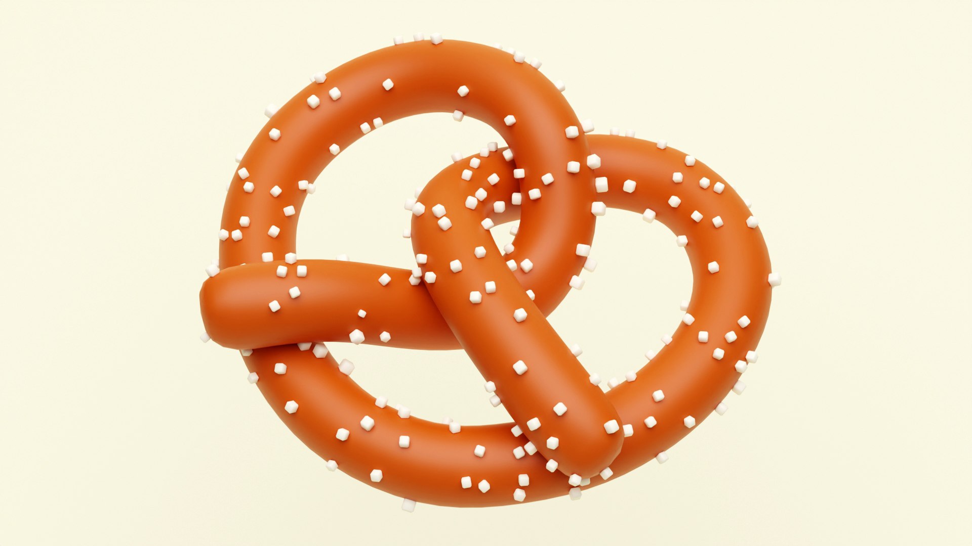 3D Emoji Pretzel 001 - TurboSquid 2257710