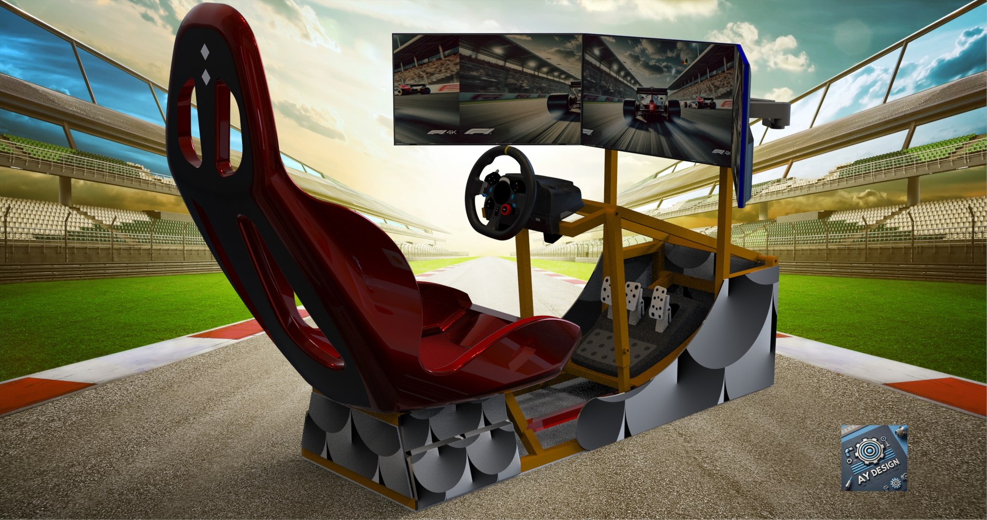 Playseat 3D Model - TurboSquid 2354951