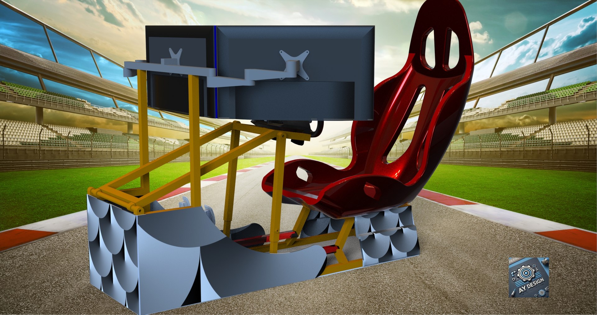 Playseat 3D Model - TurboSquid 2354951