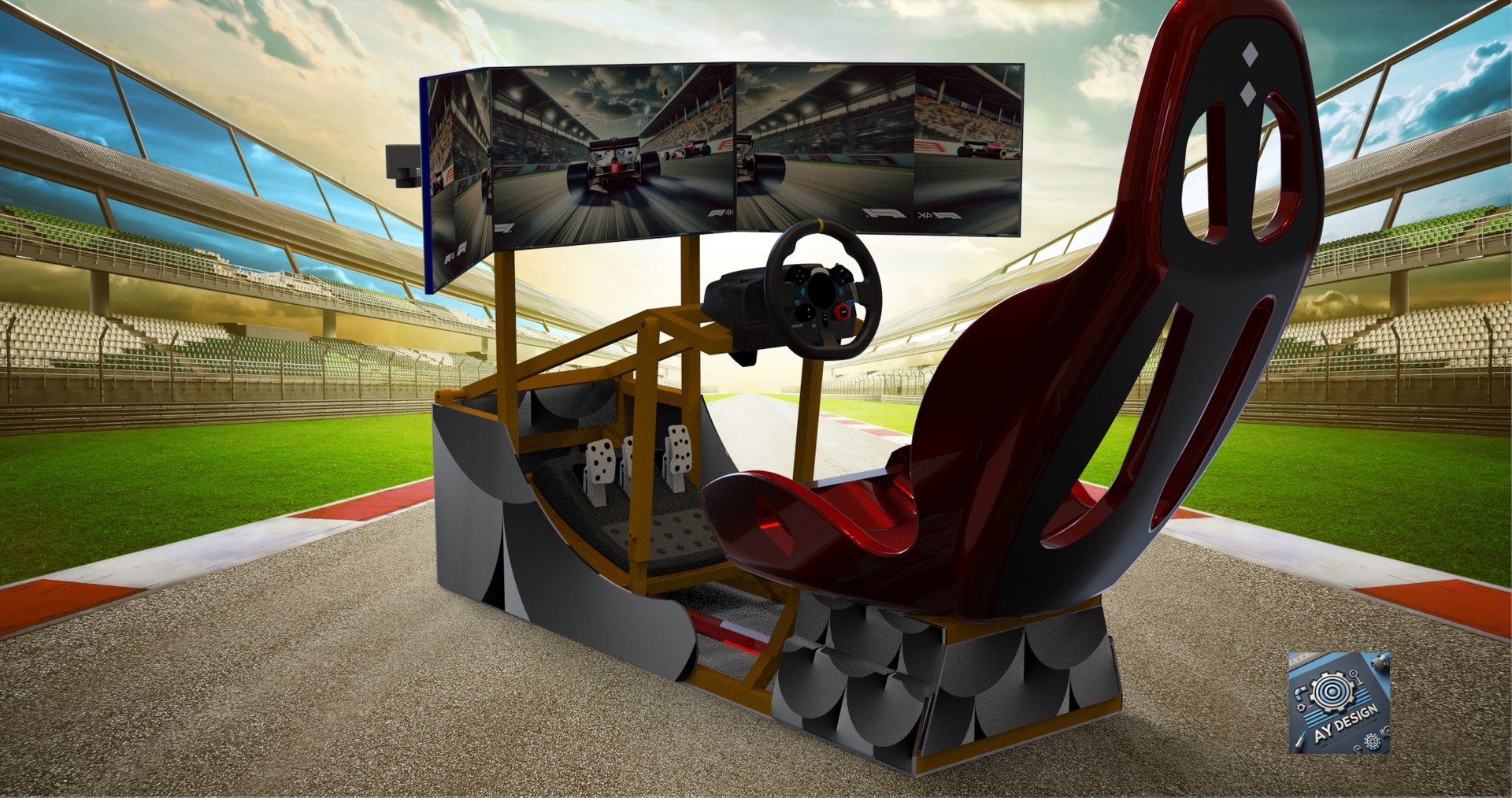 Playseat 3D Model - TurboSquid 2354951