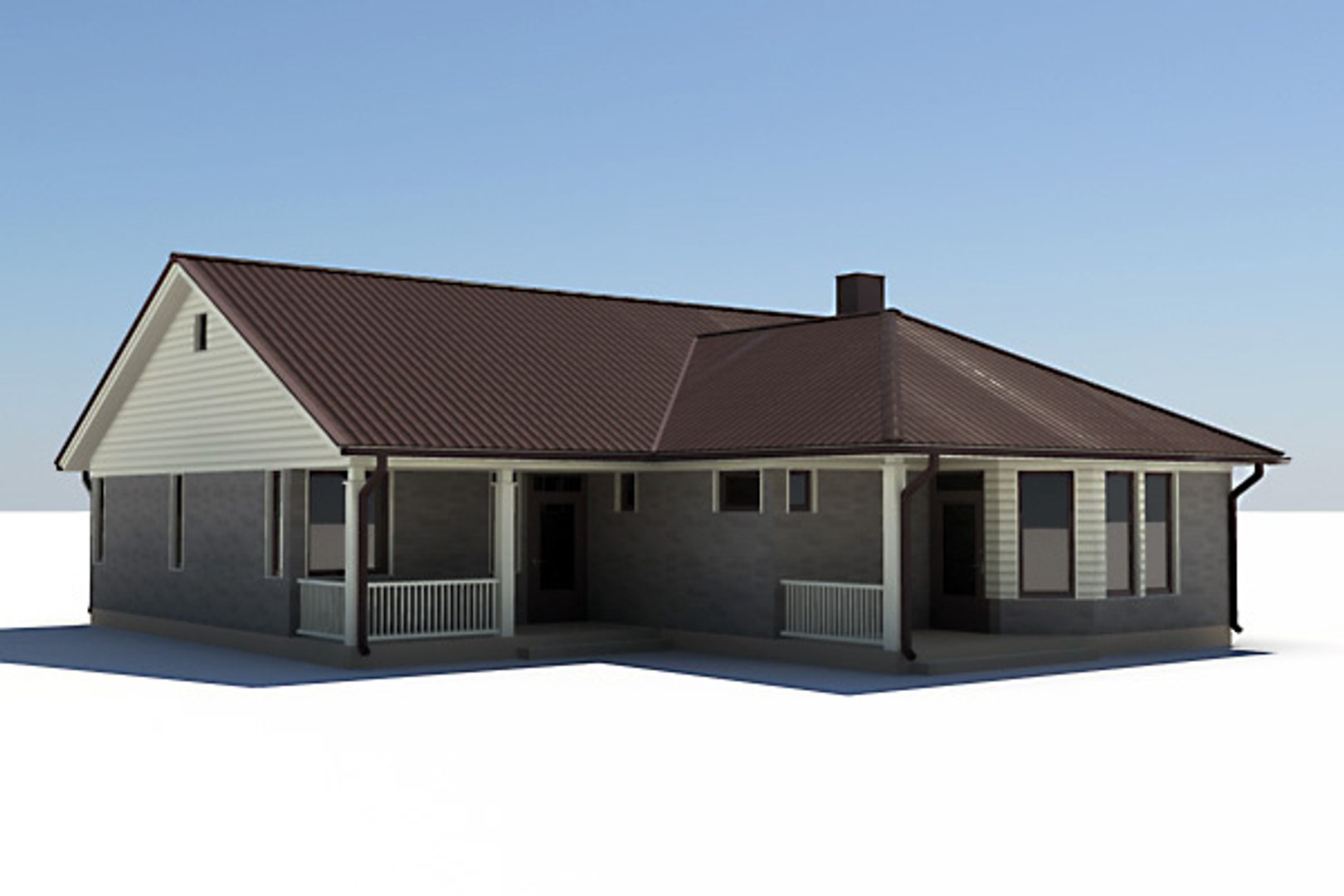 3d Story Single Family House