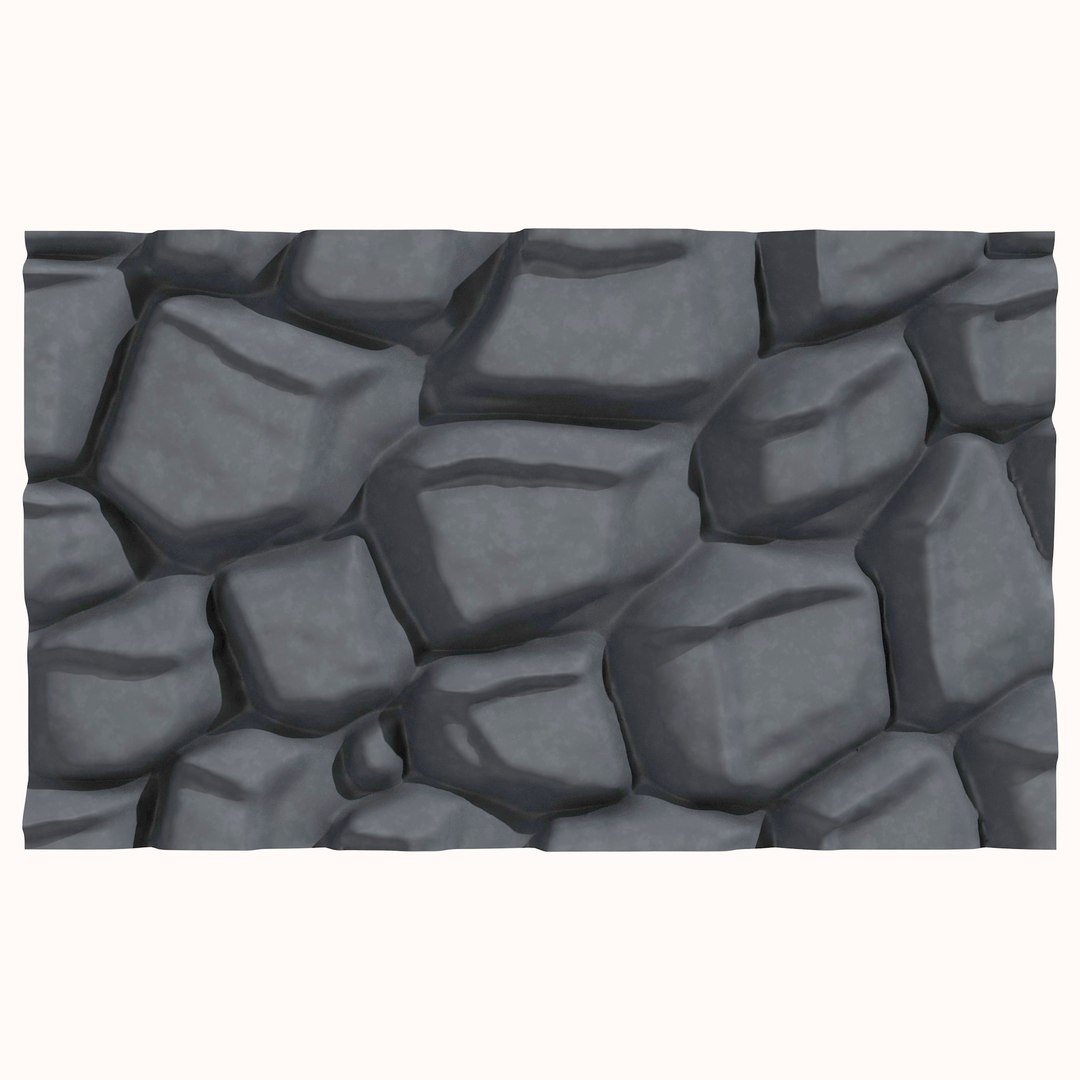 3D Model Stone Wall 141 - TurboSquid 2381118