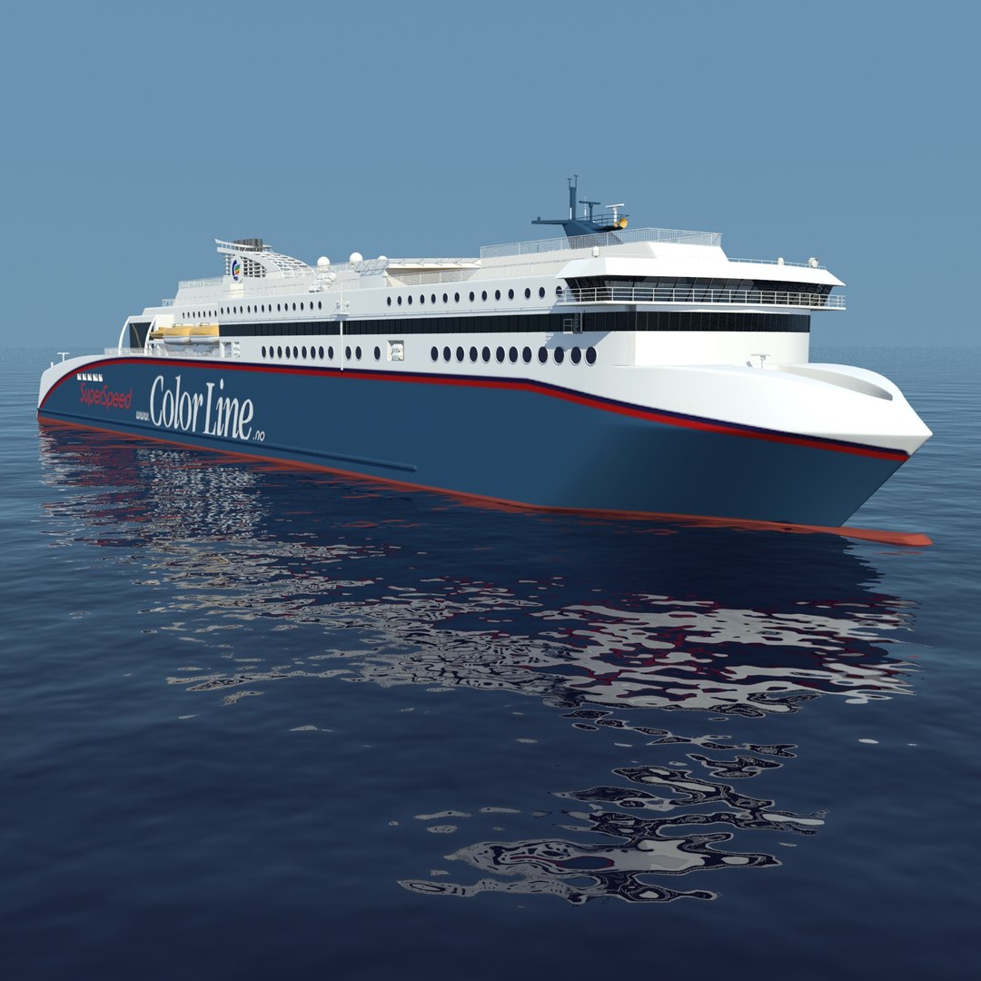 3d Cruise Ferry