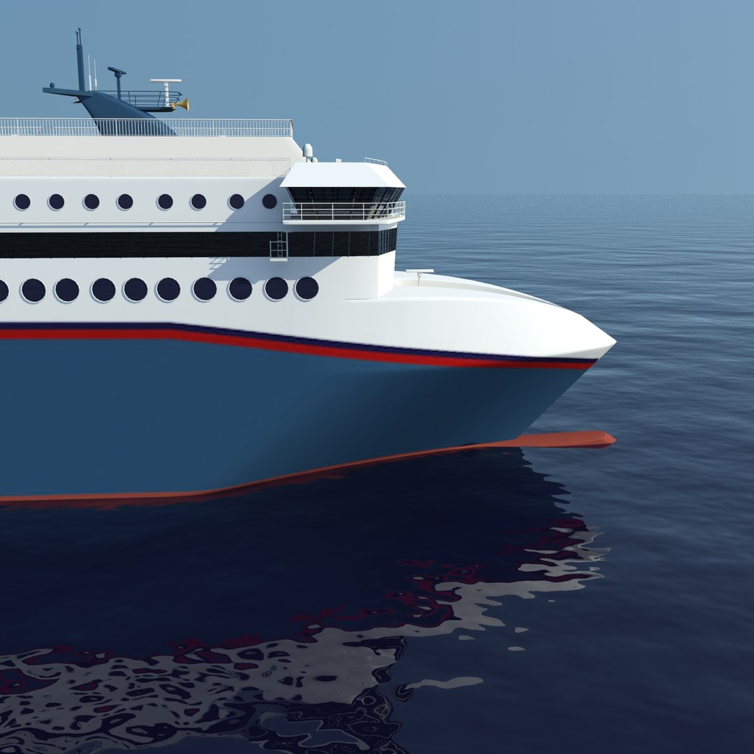 3d Cruise Ferry