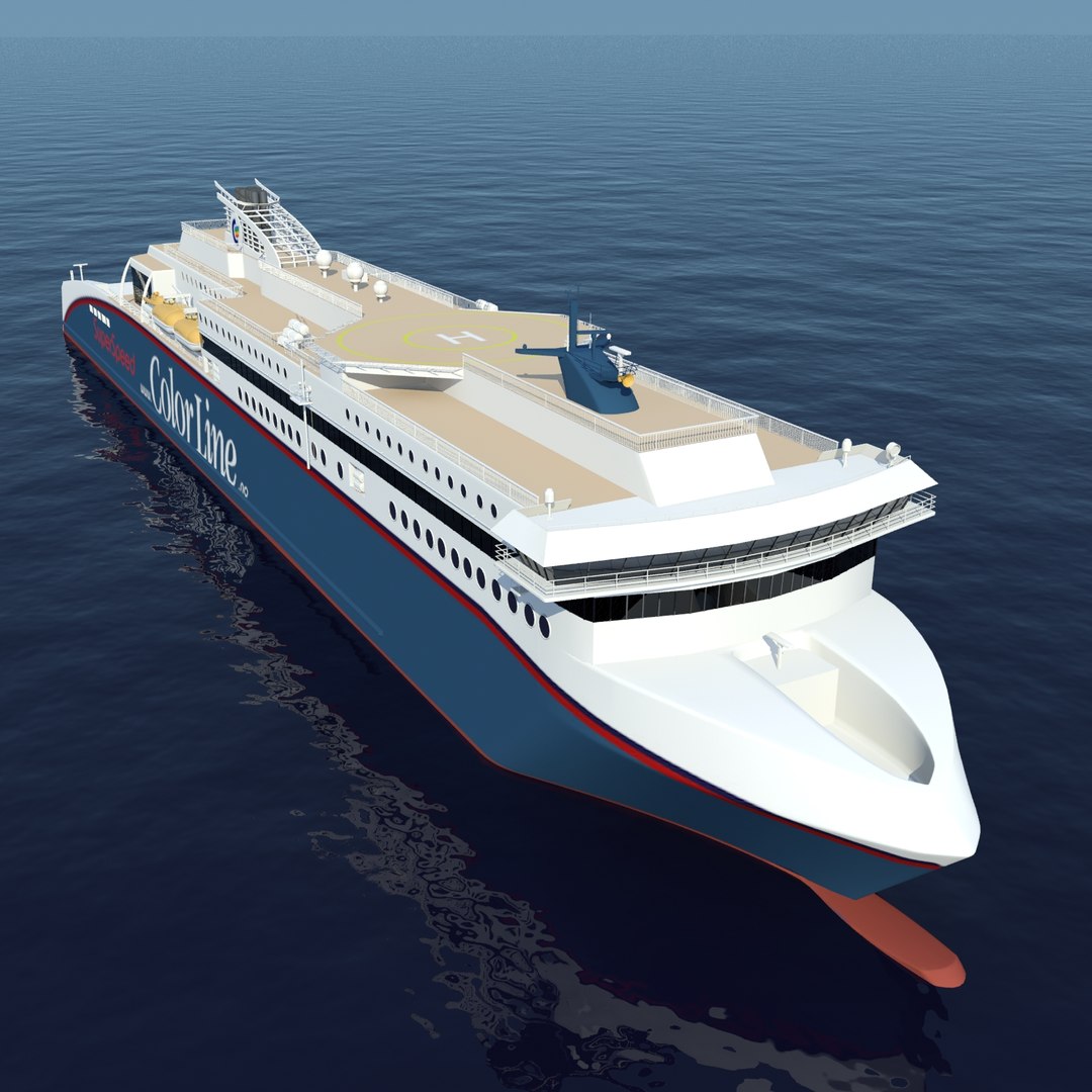 3d Cruise Ferry