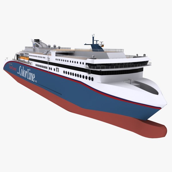 3d cruise ferry