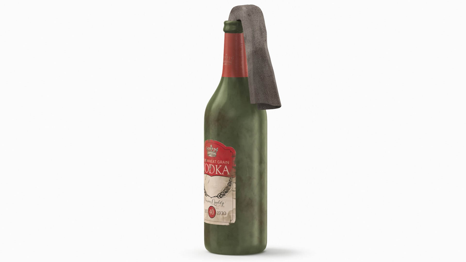 Molotov Cocktail 3D Model - TurboSquid 2097093