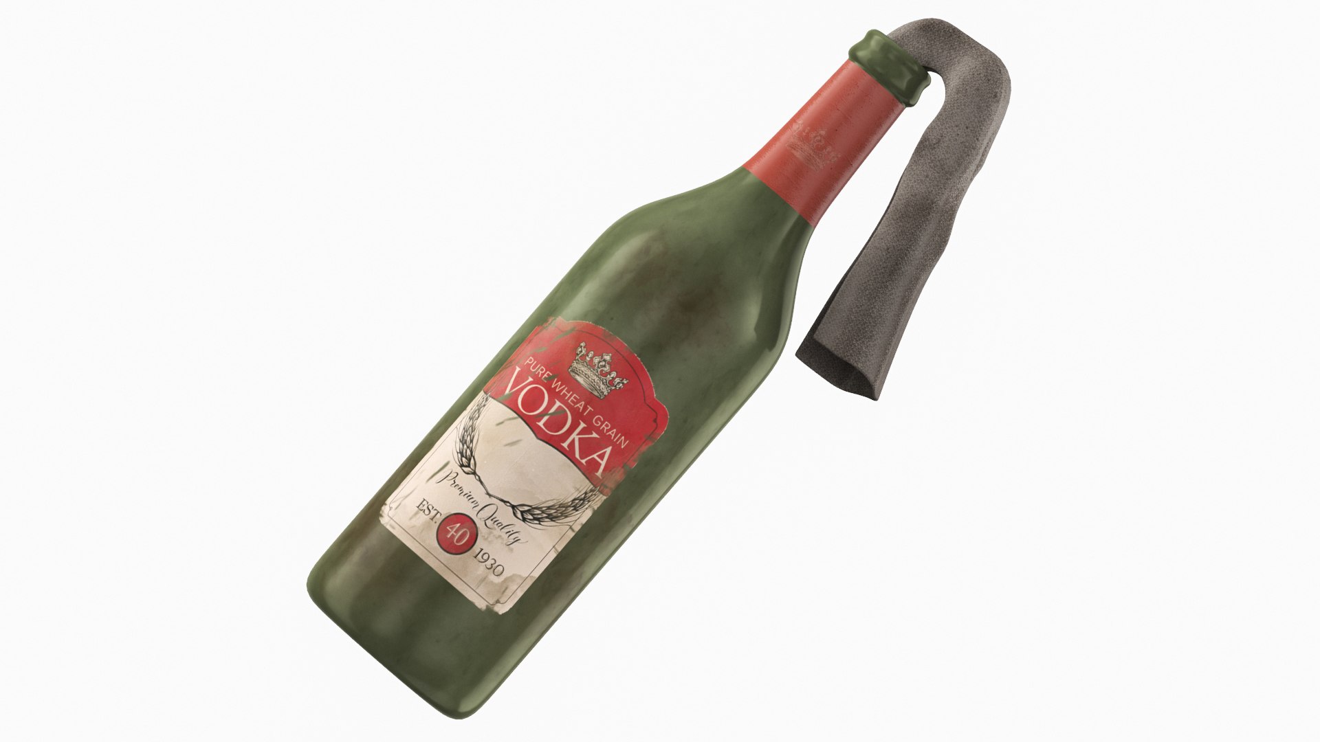 Molotov Cocktail 3D Model - TurboSquid 2097093