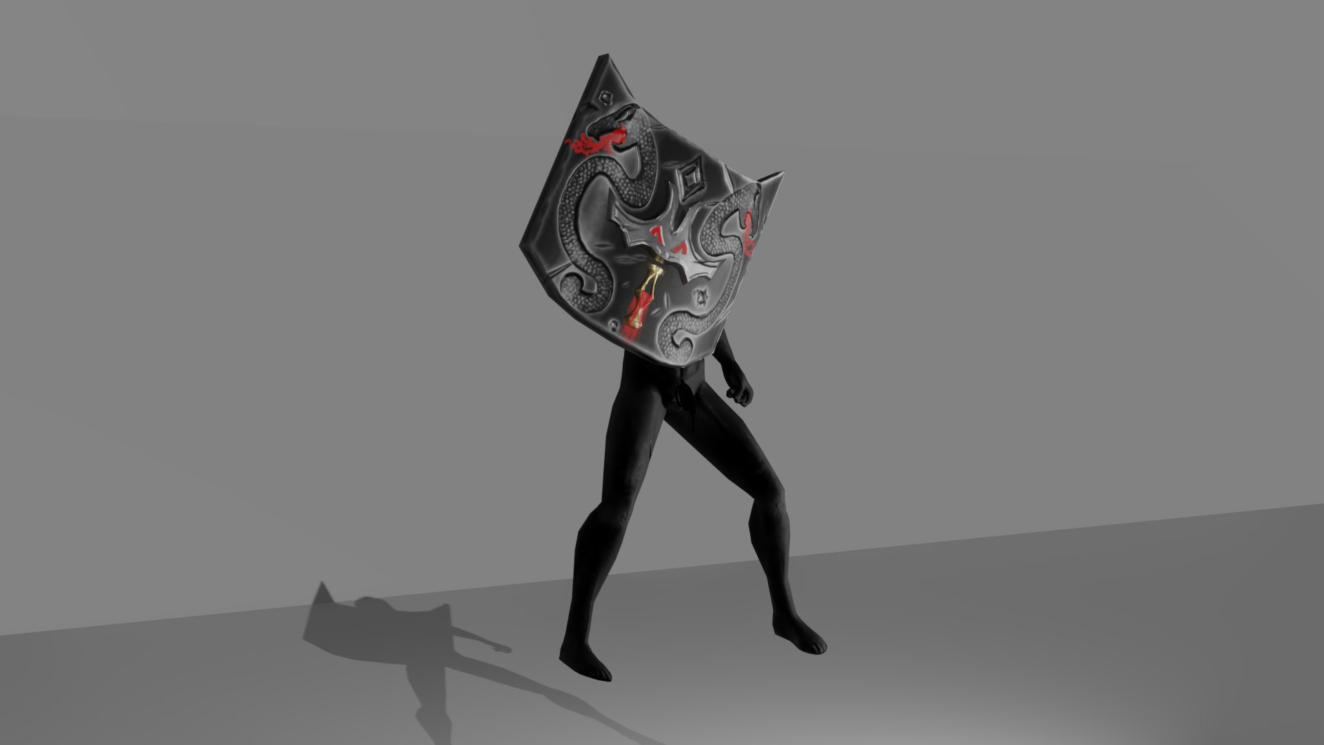 Evilish Shield 3D Model - TurboSquid 2177236