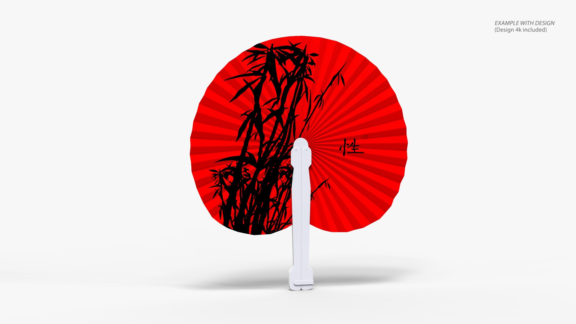 Accordion Paper Hand Fan 3D Model - TurboSquid 1834706