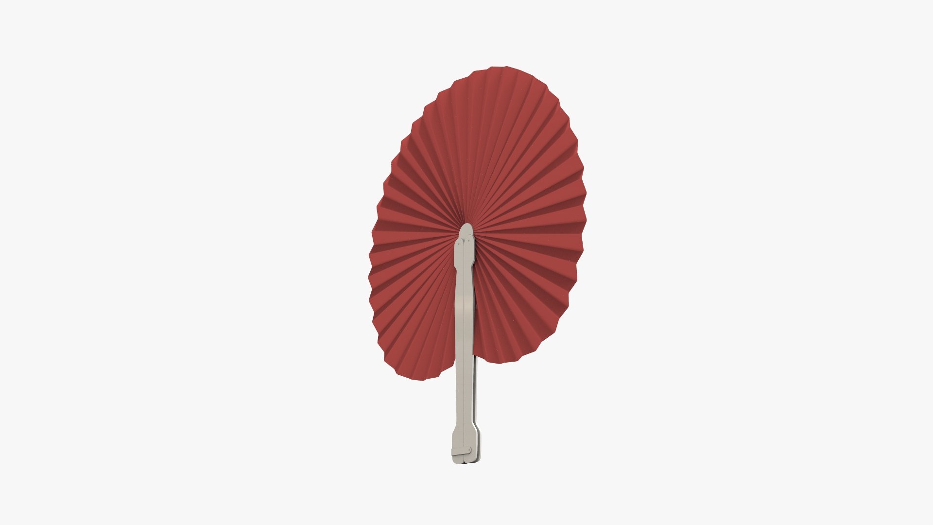 Accordion Paper Hand Fan 3D Model - TurboSquid 1834706