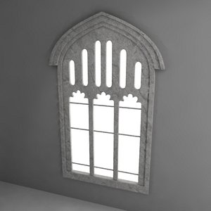 Gothic Window 3D Models for Download | TurboSquid
