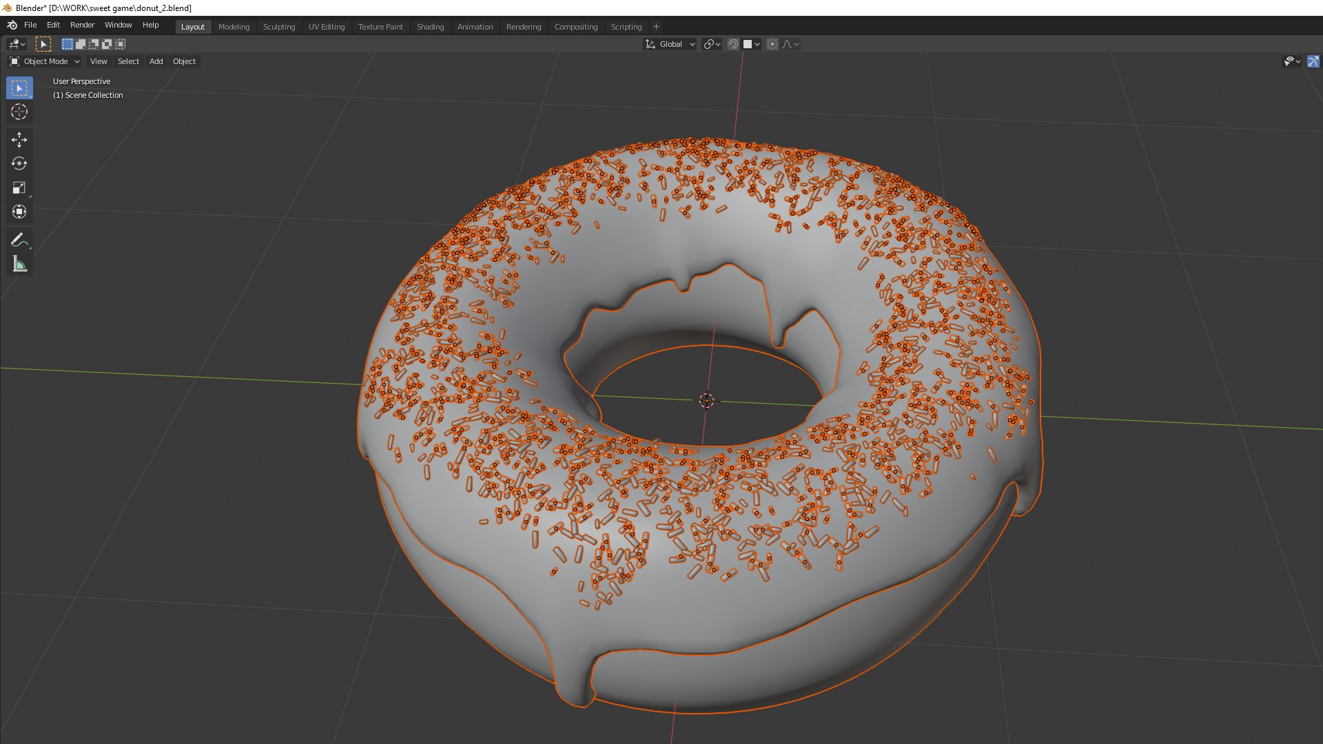 3D Donut - TurboSquid 1688700