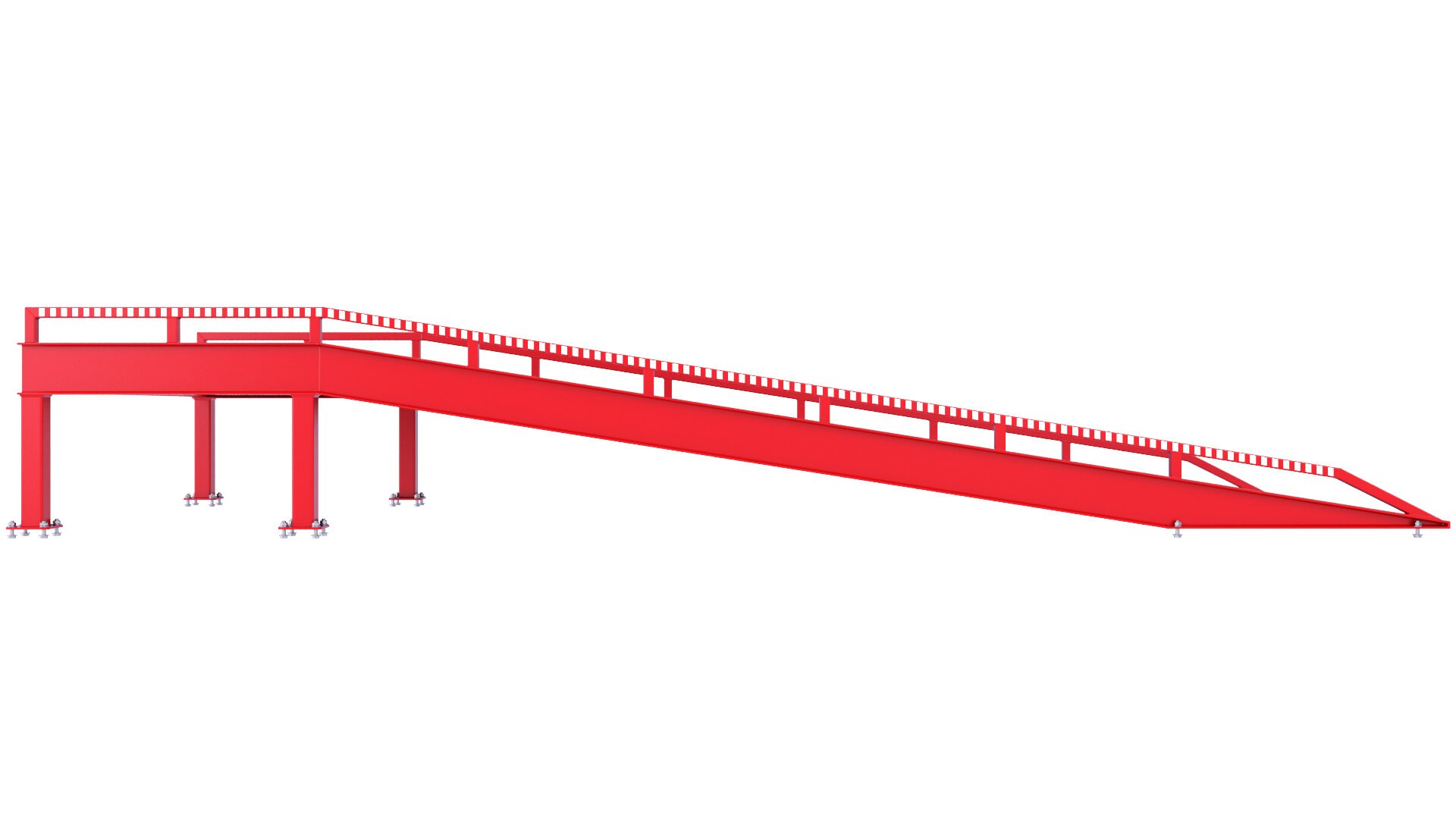 3D Supermarket Warehouse Loading Ramp 14 - TurboSquid 1912569