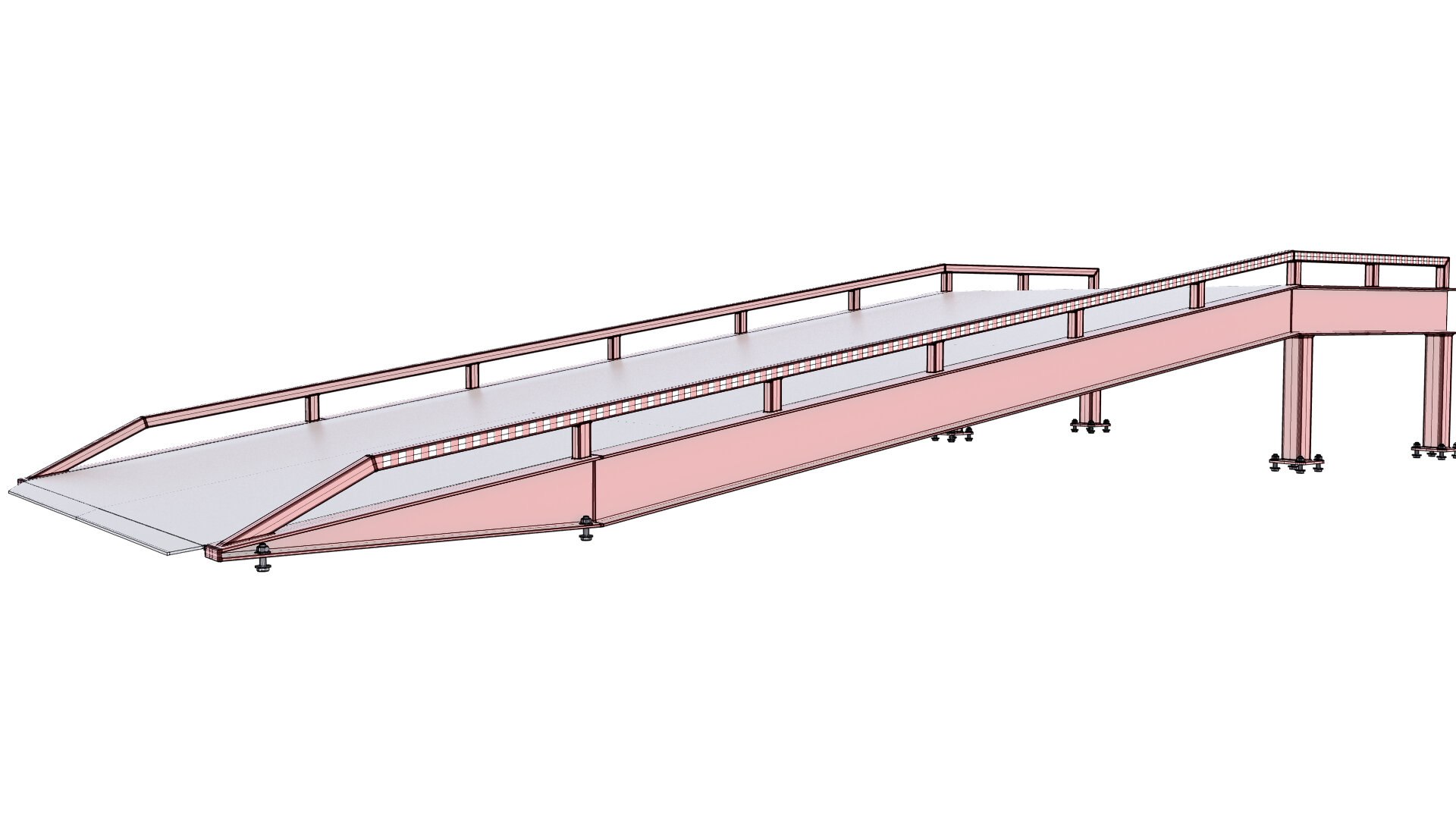 3D Supermarket Warehouse Loading Ramp 14 - TurboSquid 1912569