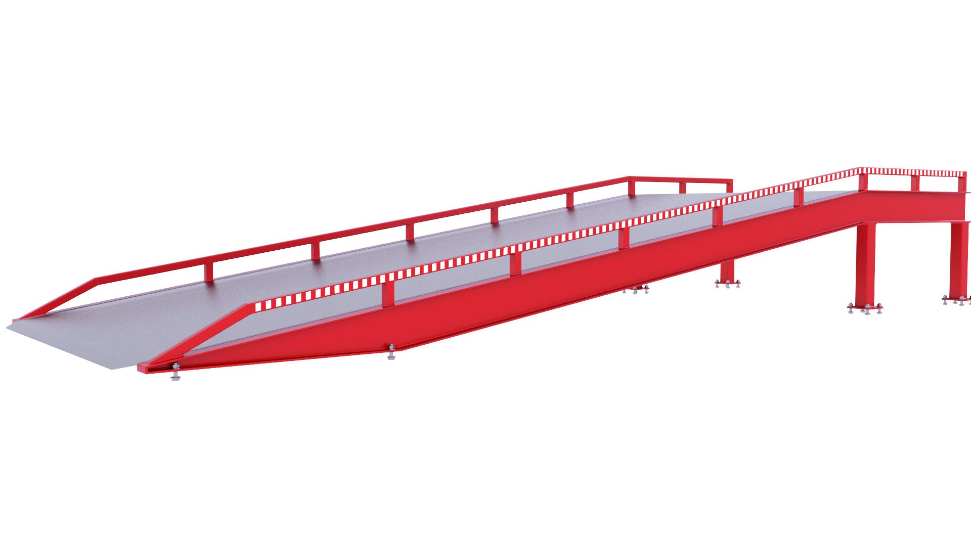 3D Supermarket Warehouse Loading Ramp 14 - TurboSquid 1912569