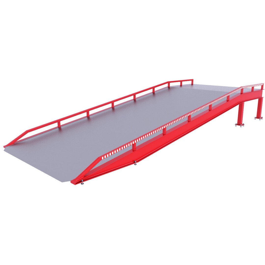 3D Supermarket Warehouse Loading Ramp 14 - TurboSquid 1912569