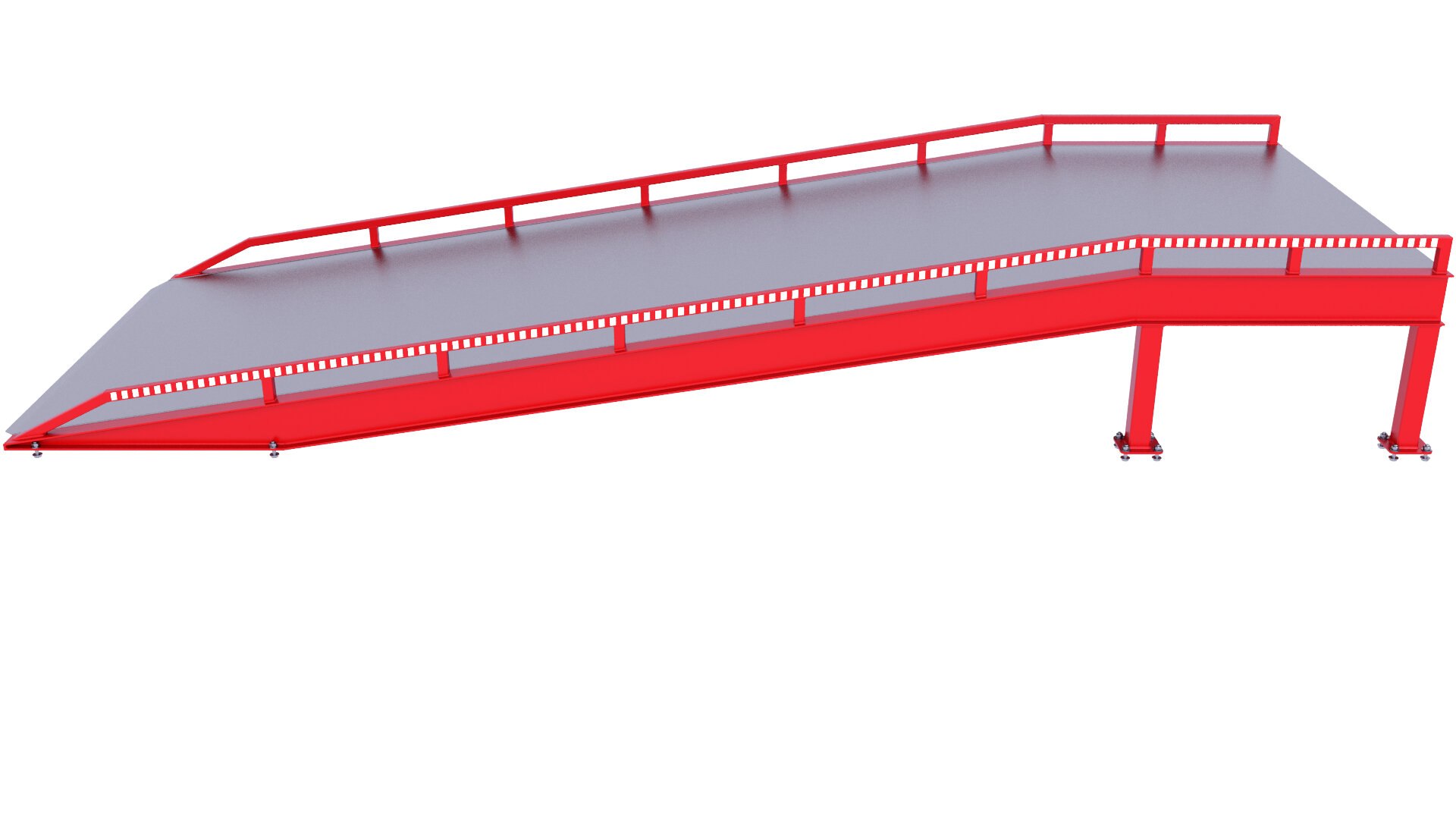 3D Supermarket Warehouse Loading Ramp 14 - TurboSquid 1912569