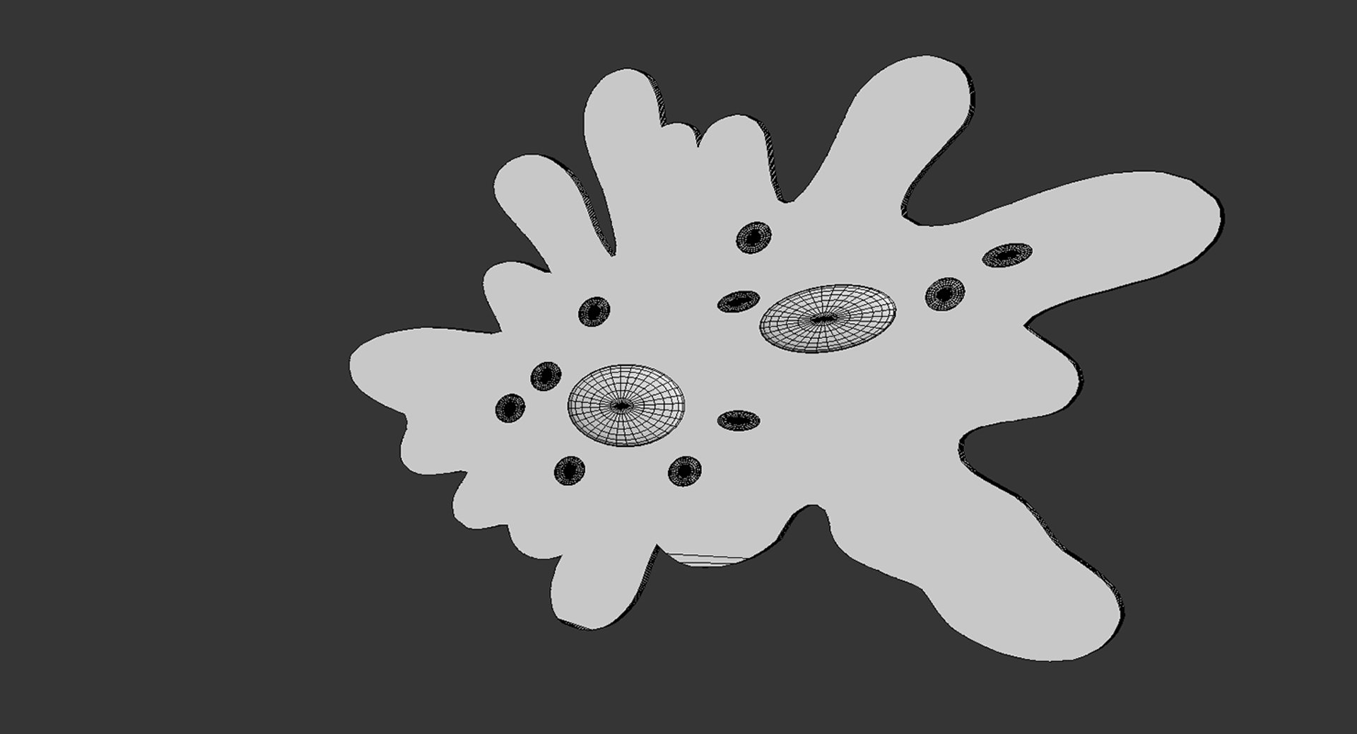 3D Amiba Bacteria - TurboSquid 1515123