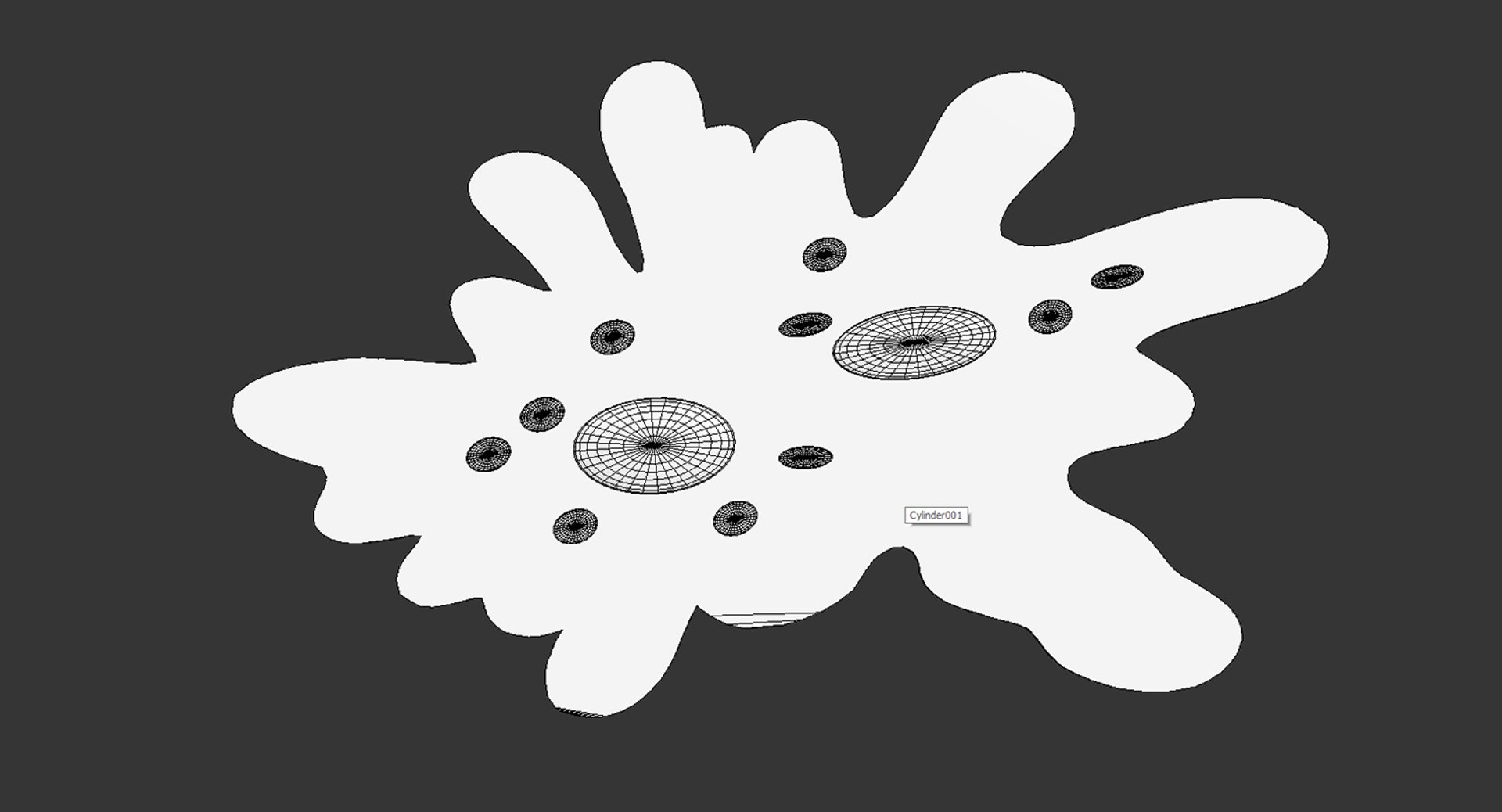 3D Amiba Bacteria - TurboSquid 1515123