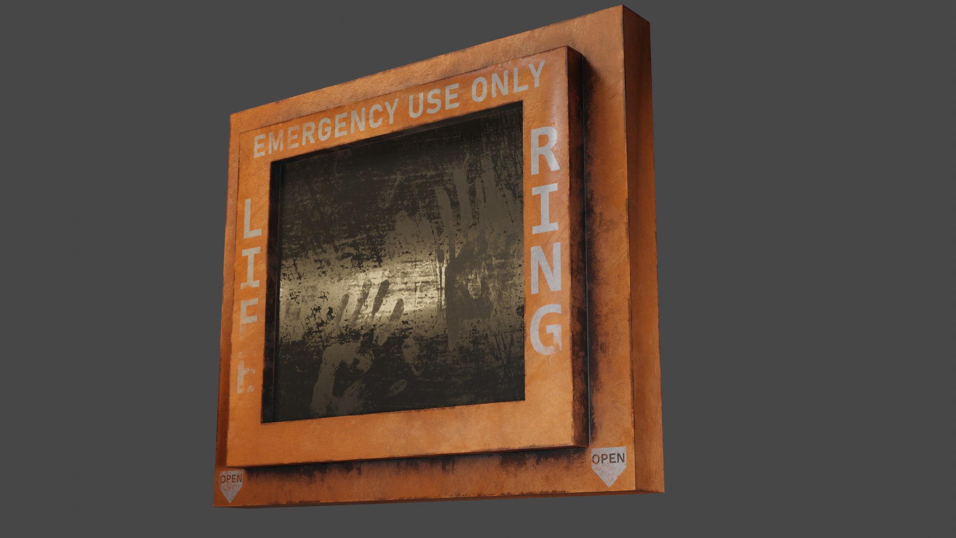 Apocalypsistic Life Ring Box 3D Model - TurboSquid 1972642