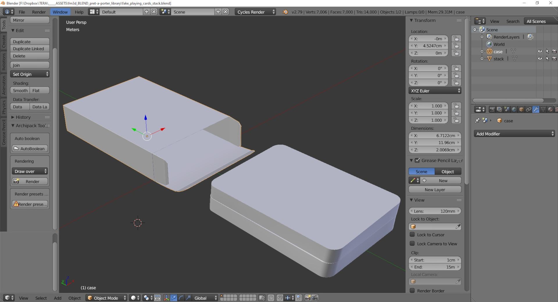 Fake Playing Cards Stack 3D Model - TurboSquid 1441994