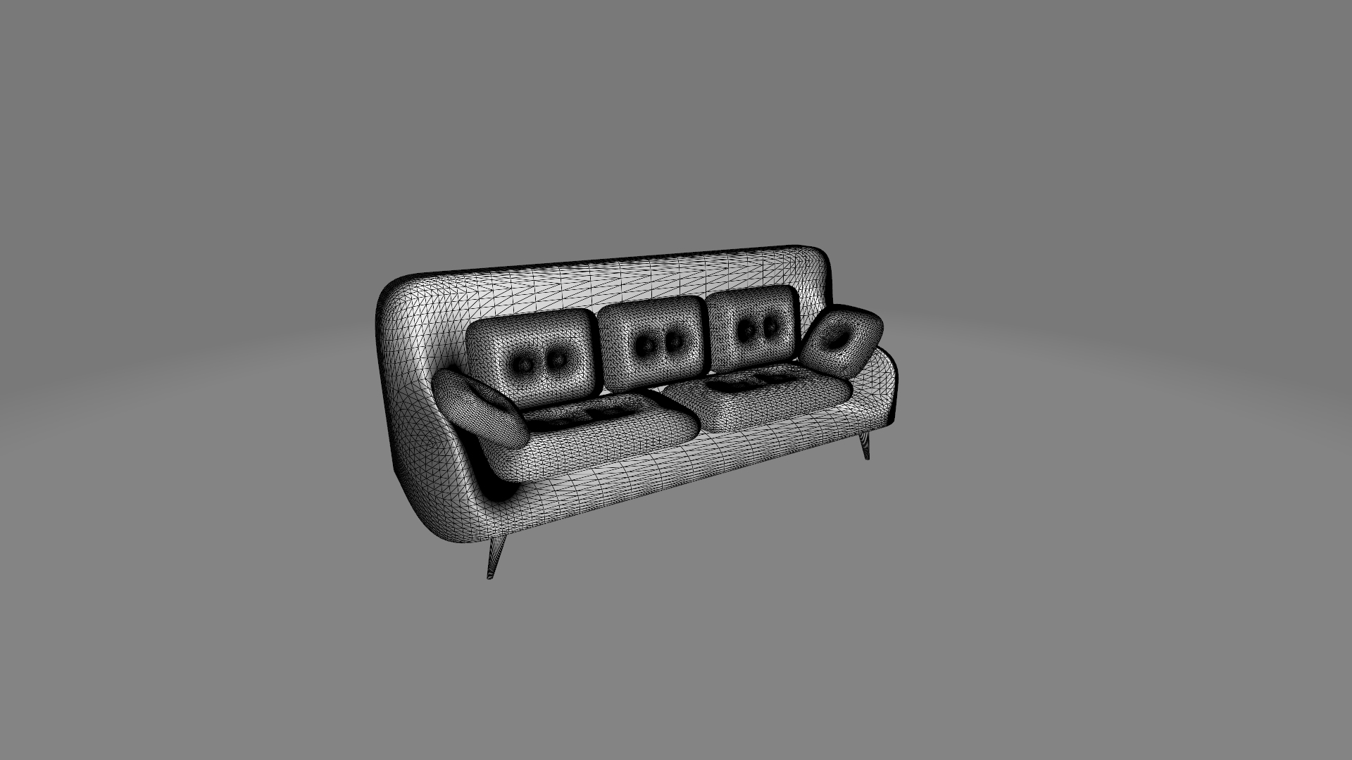 3D Stylized Sofa - TurboSquid 2041509