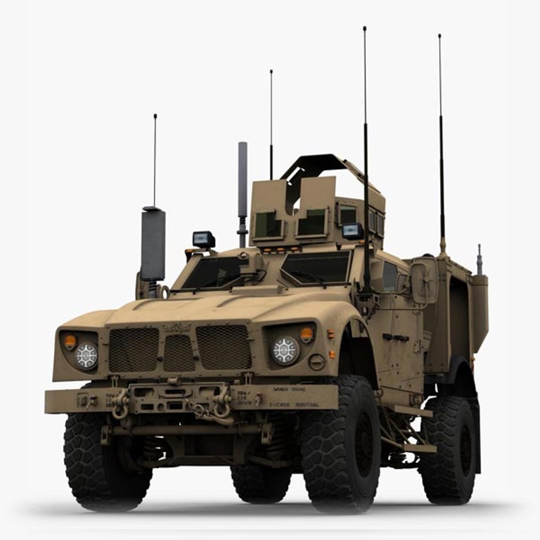 3d Matv Truck Model