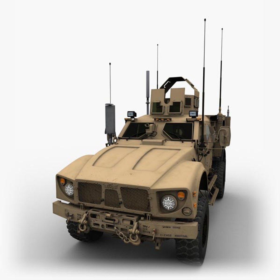 3d Matv Truck Model