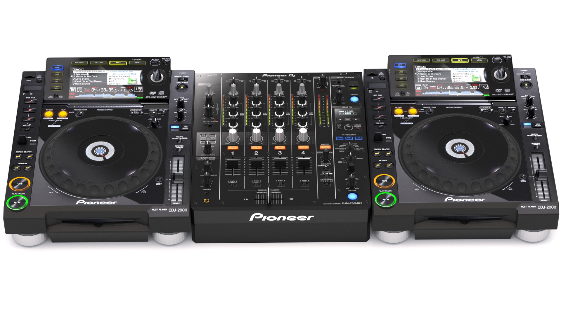 3D model pioneer dj set - TurboSquid 1630223